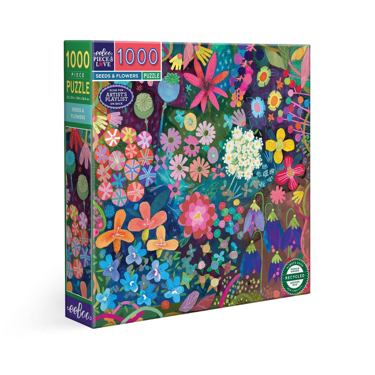Seeds & Flowers 1000 Piece Puzzle – Chicory Naturalist