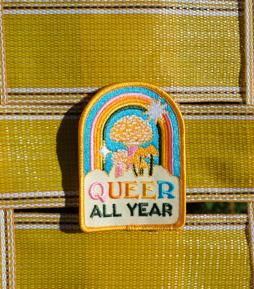 Patch - Queer All Year – Chicory Naturalist