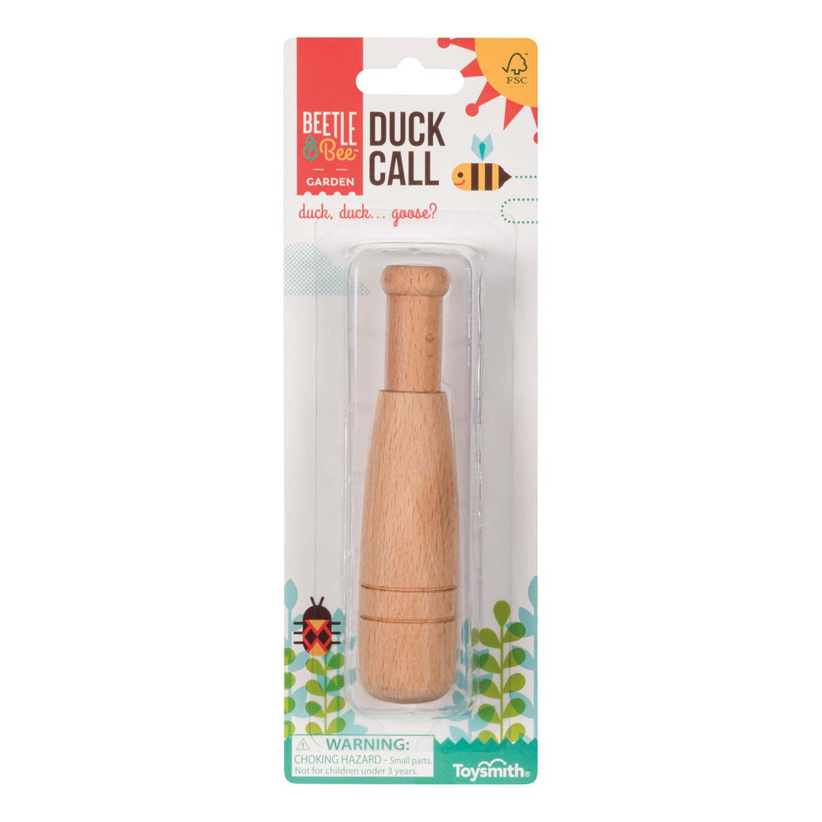 Beetle & Bee Duck Call - FSC Certified Wood-Outdoor Play – Chicory ...