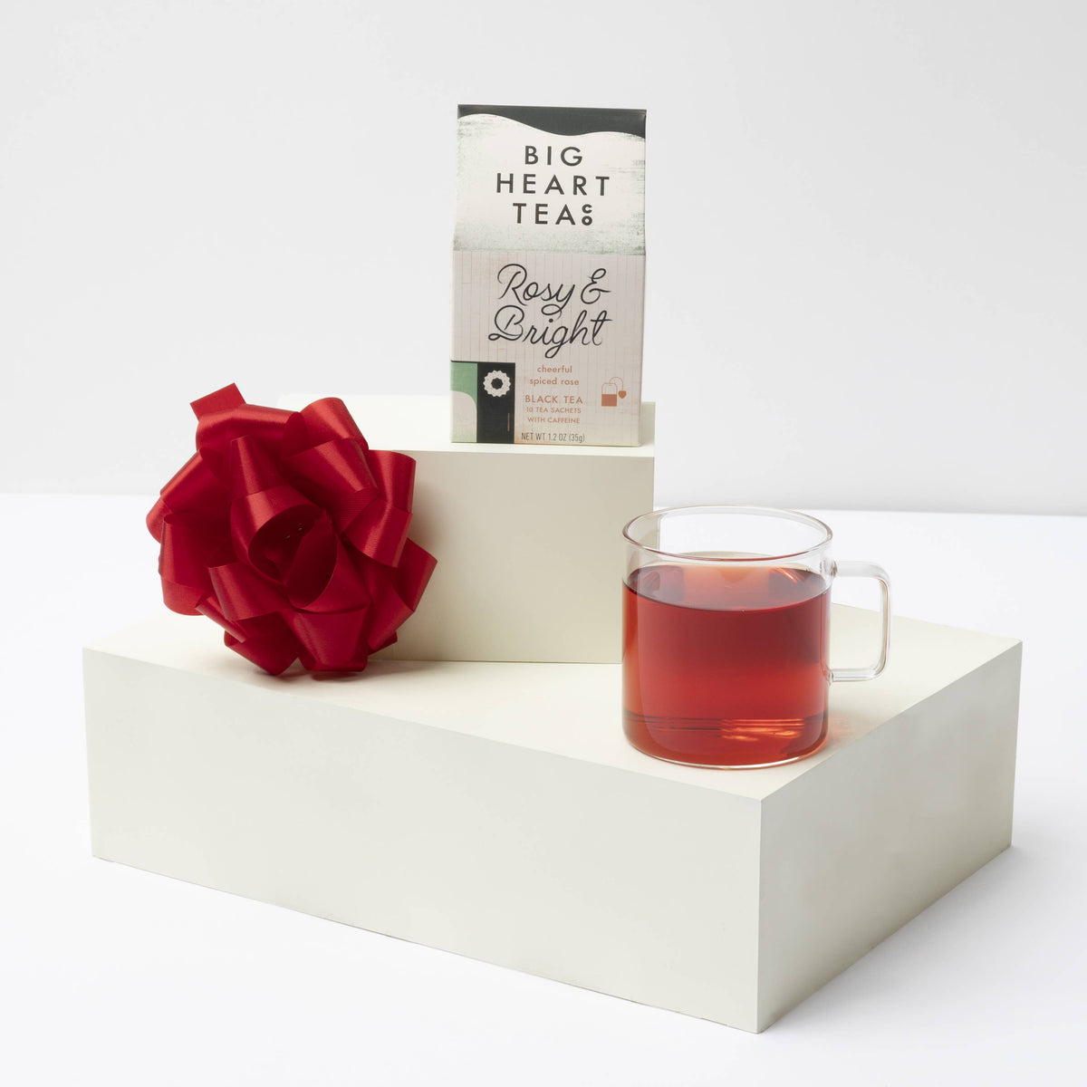 big hearts Rosy & Bright 10 ct Tea Bags – Chicory Naturalist