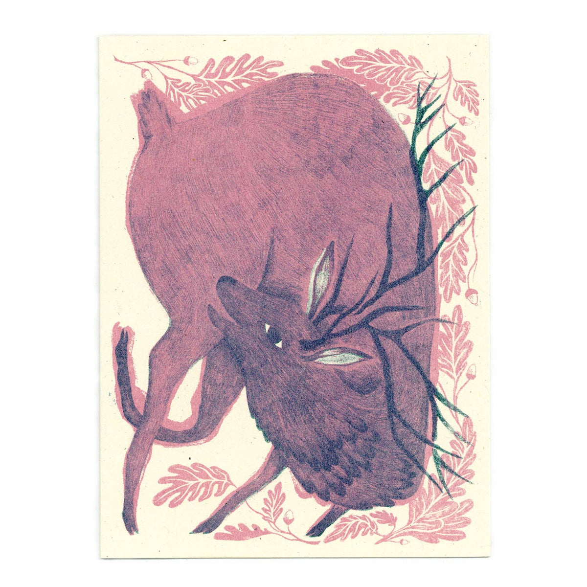 Woodland Elk Card – Chicory Naturalist