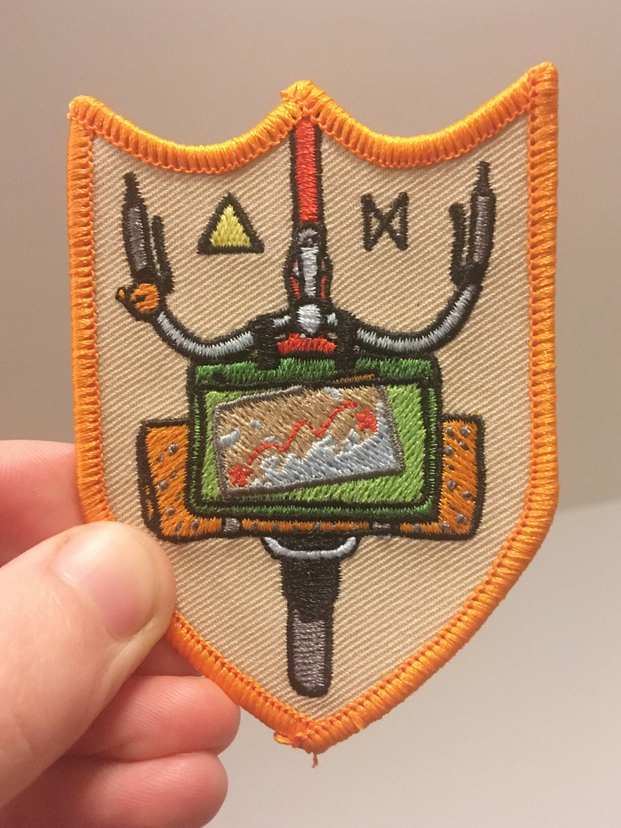 Bike Camping Patch – Chicory Naturalist