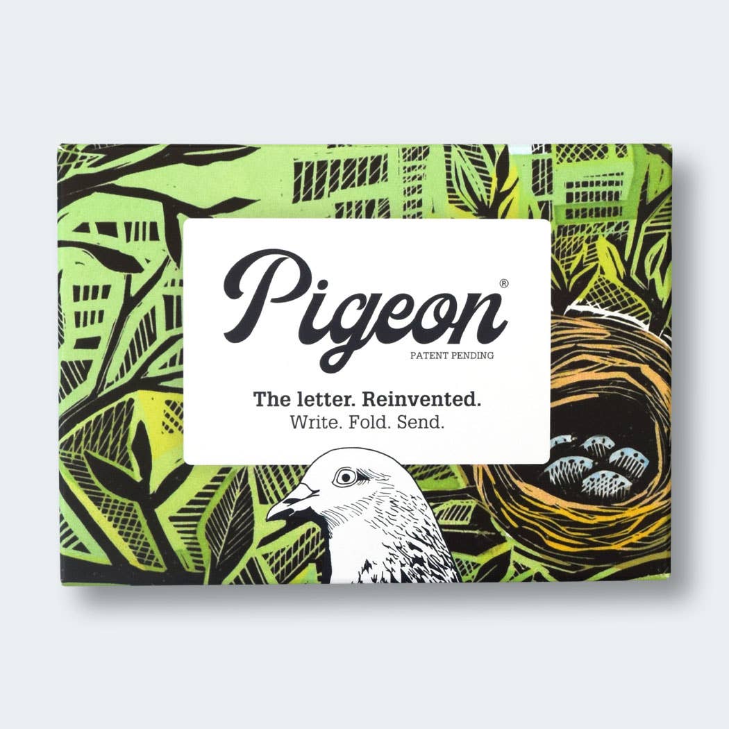 Wonderfully Wild Pigeon Eco-Friendly Folding Letters x 6 – Chicory ...
